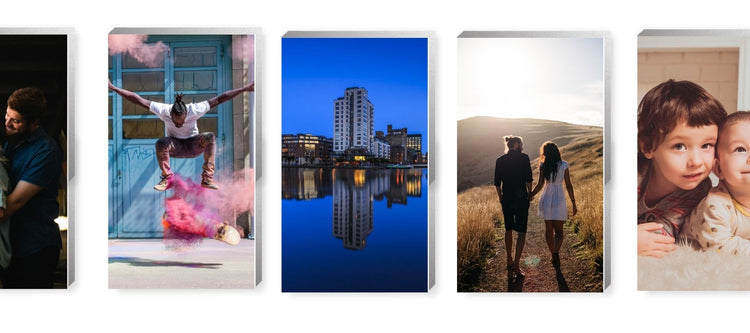 Tall/Wide Infinity Photo Tile – Round Prints Photo Tiles